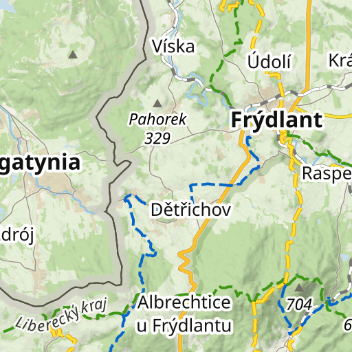 Bogatynia Mapa Mapa Działek Obrębu LUTOGNIEWICE W Geoportalu